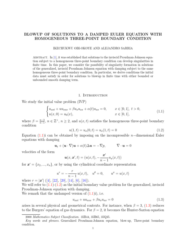 Three Point GPJ | PDF