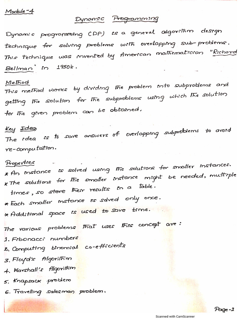 DAA Module 4 Notes | PDF