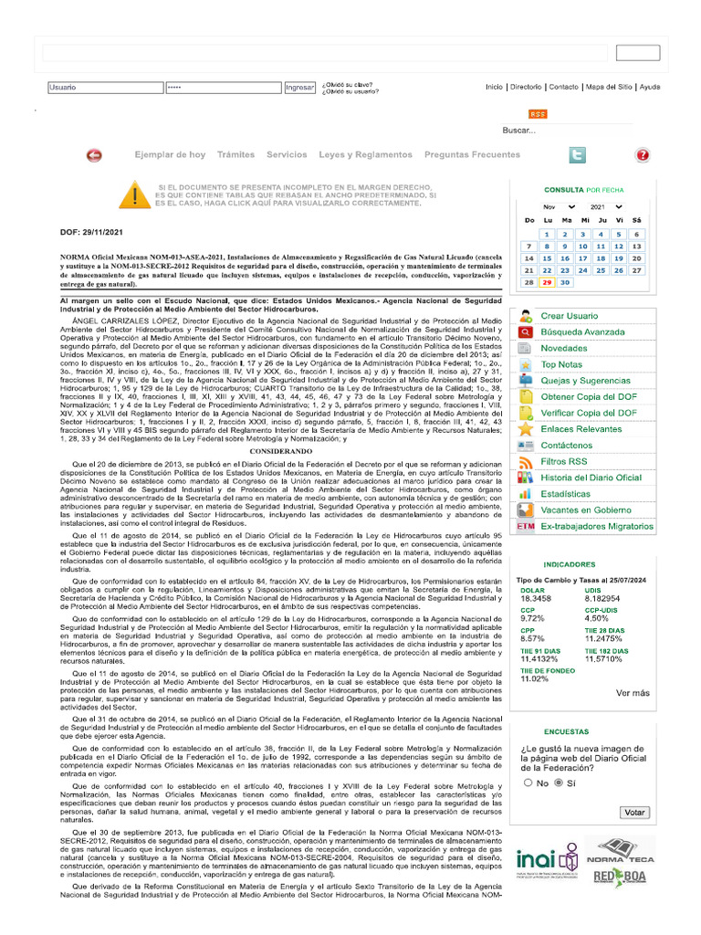 Nom 013 Asea 2021 | PDF