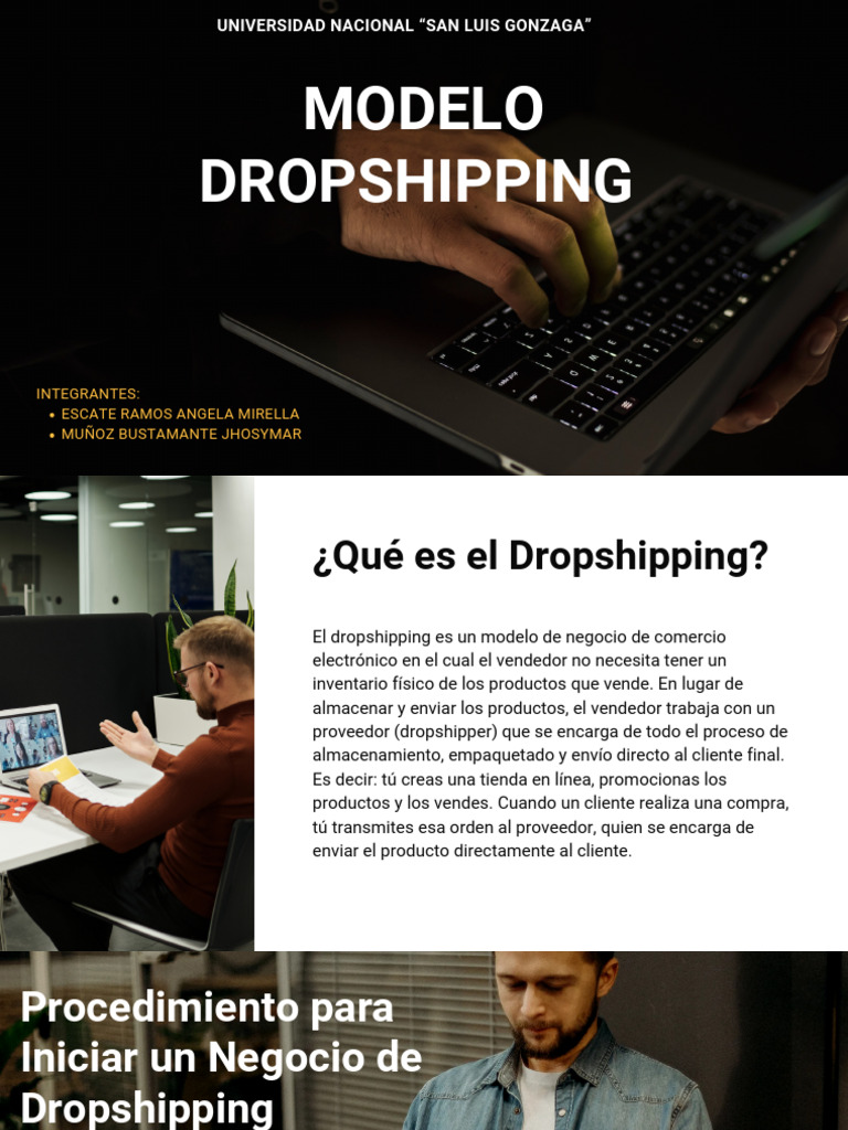 DROPSHIPPING | PDF | Las compras en línea | Marketing