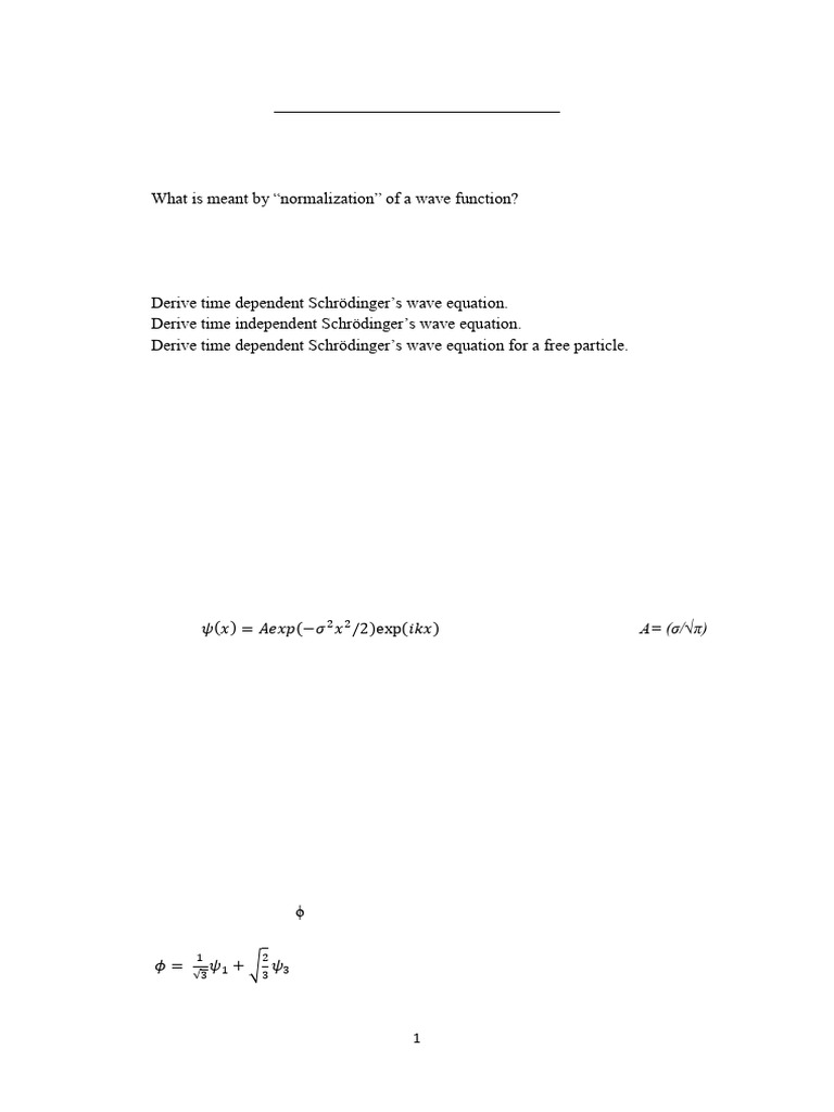 Unit 2 Question Bank and Numericals | PDF