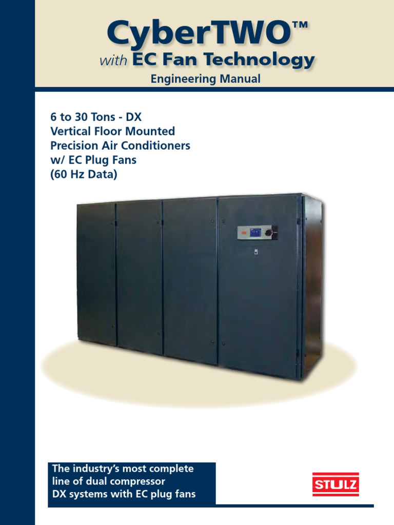 Stulz Cybertwo Vfs Ec Engineering Manual - Qe-Vfs0055 Rev A | PDF