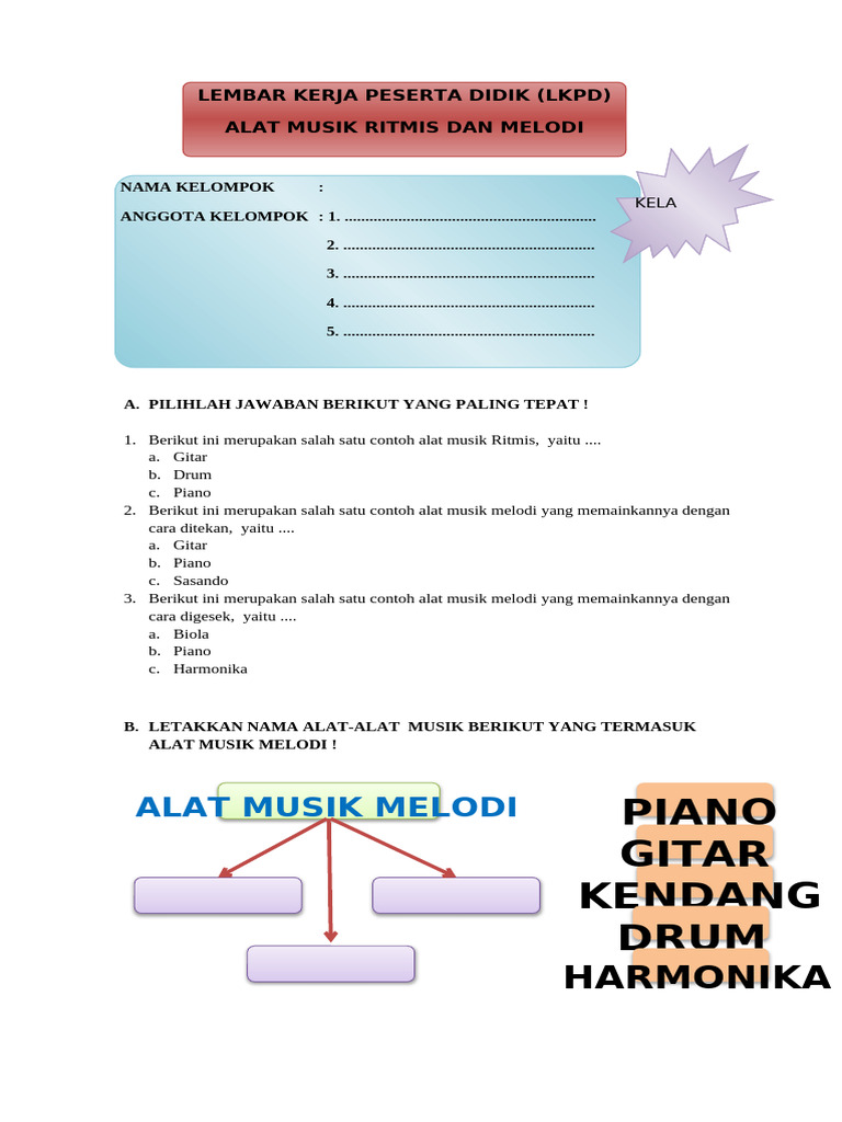 LKPD Seni Musik | PDF LKPD Seni Musik | PDF