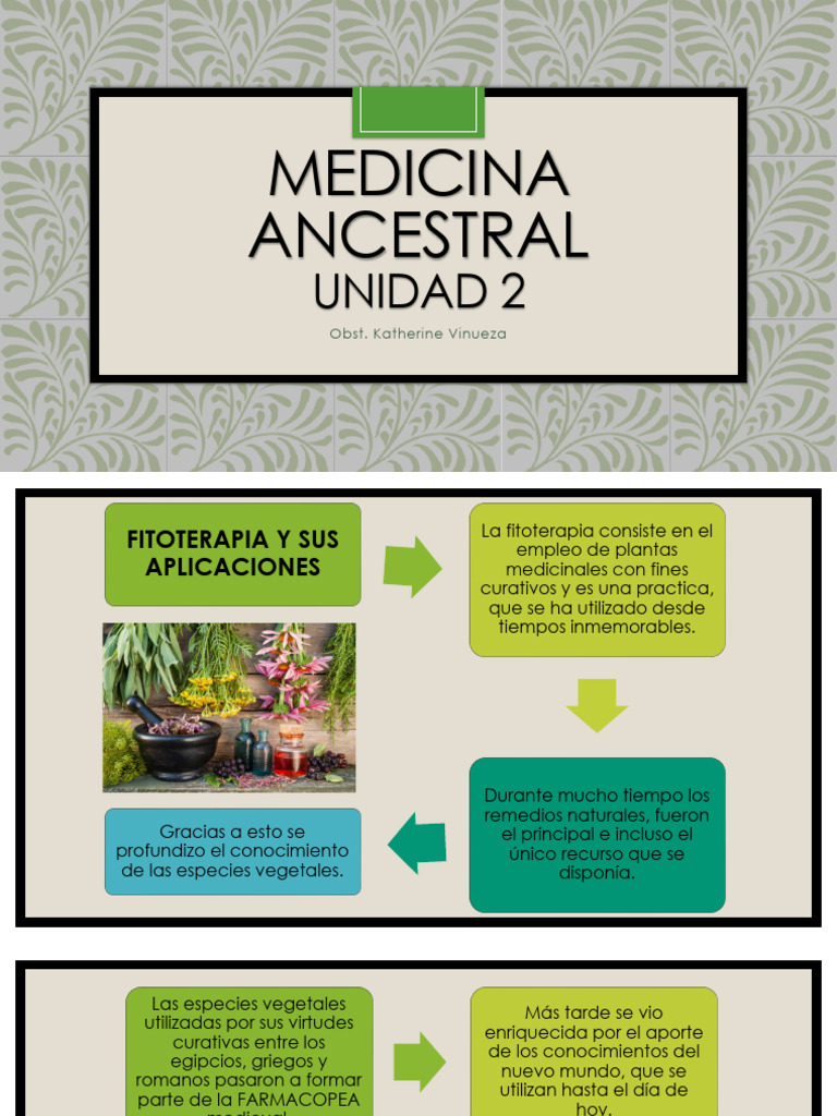 Medicina Ancestral Unidad 2 | PDF