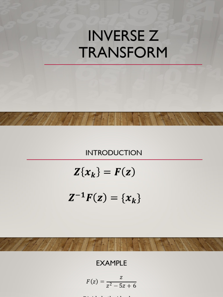 5inverse Z Transform | PDF