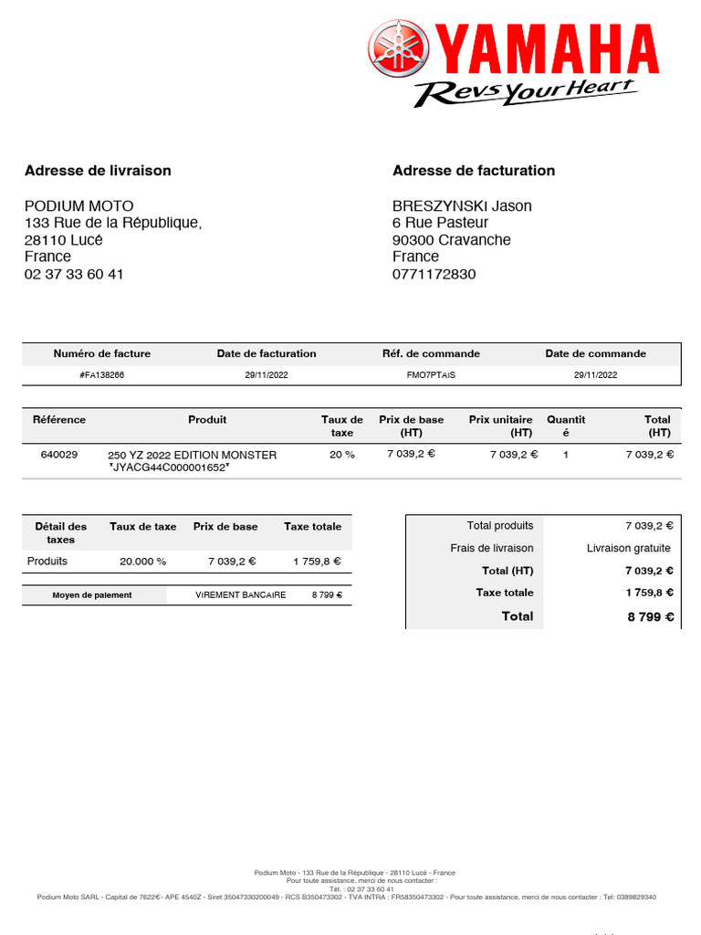 250 Yz 2022 Jason | PDF