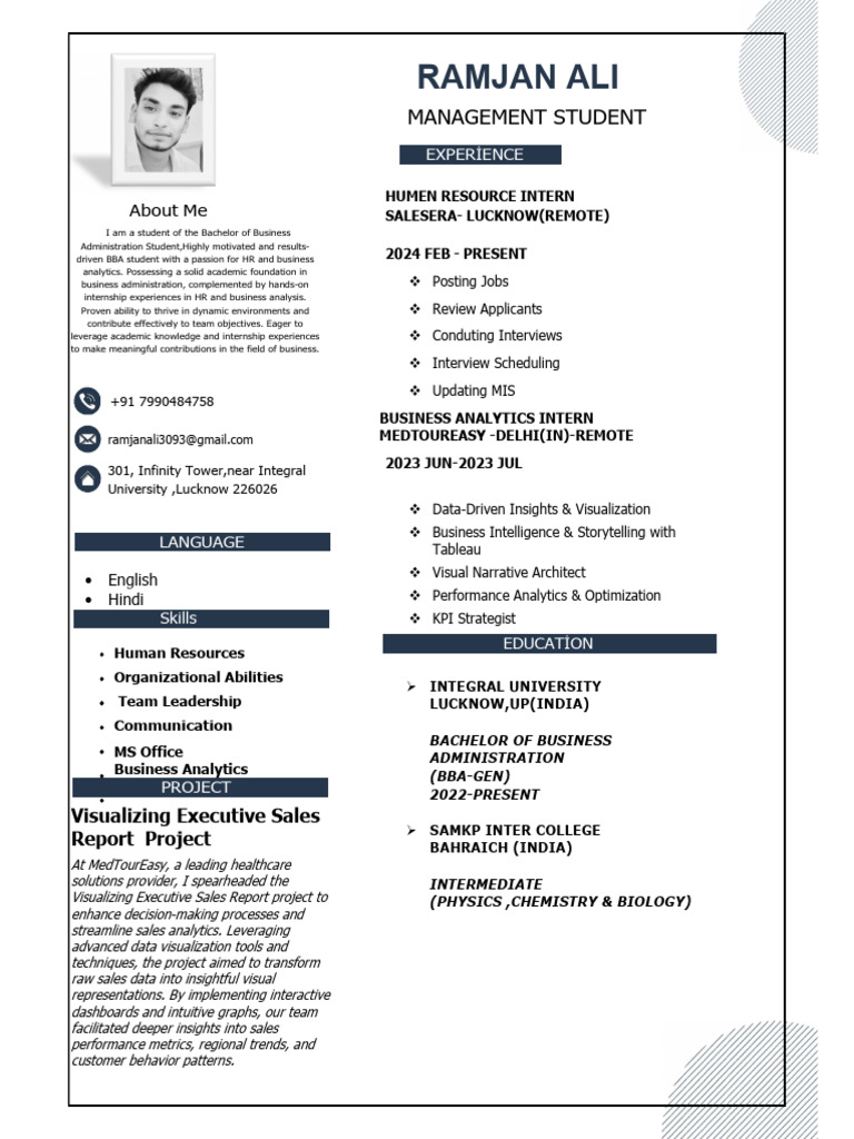 Latest Resume | PDF