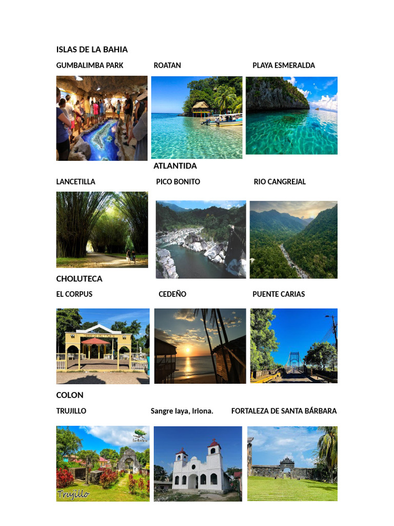 LUGARES TURISTICOS | PDF