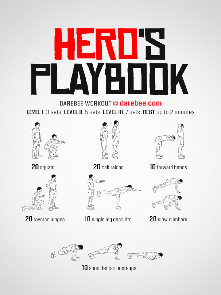 Heros Playbook Workout | PDF