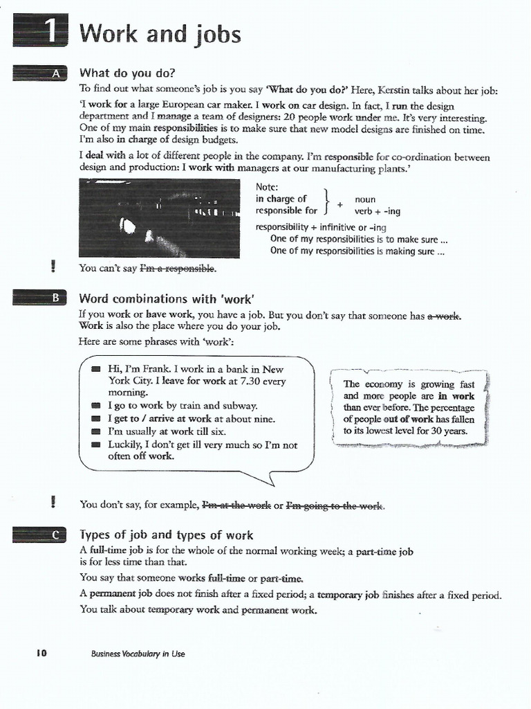 4 Work & Jobs | PDF