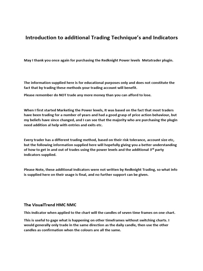 Trading Techniques with Power Levels | PDF | Private Sector