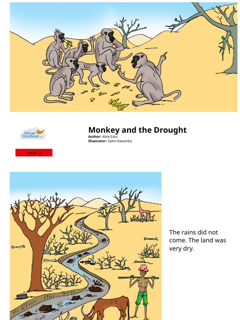 Monkey and The Drought | PDF