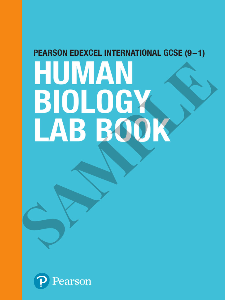 IGCSE Human Biology- Lab Book | PDF