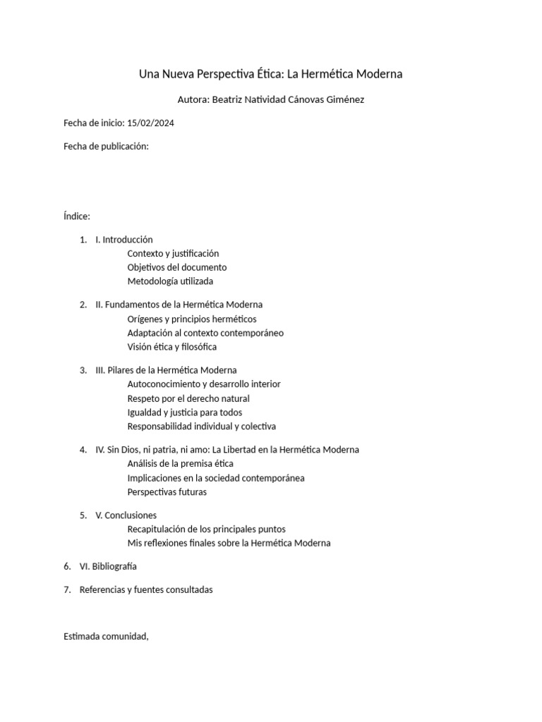 Hermetica Moderna | PDF