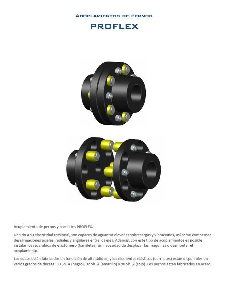 Catálogo PROFLEX | PDF | Acero | Materiales