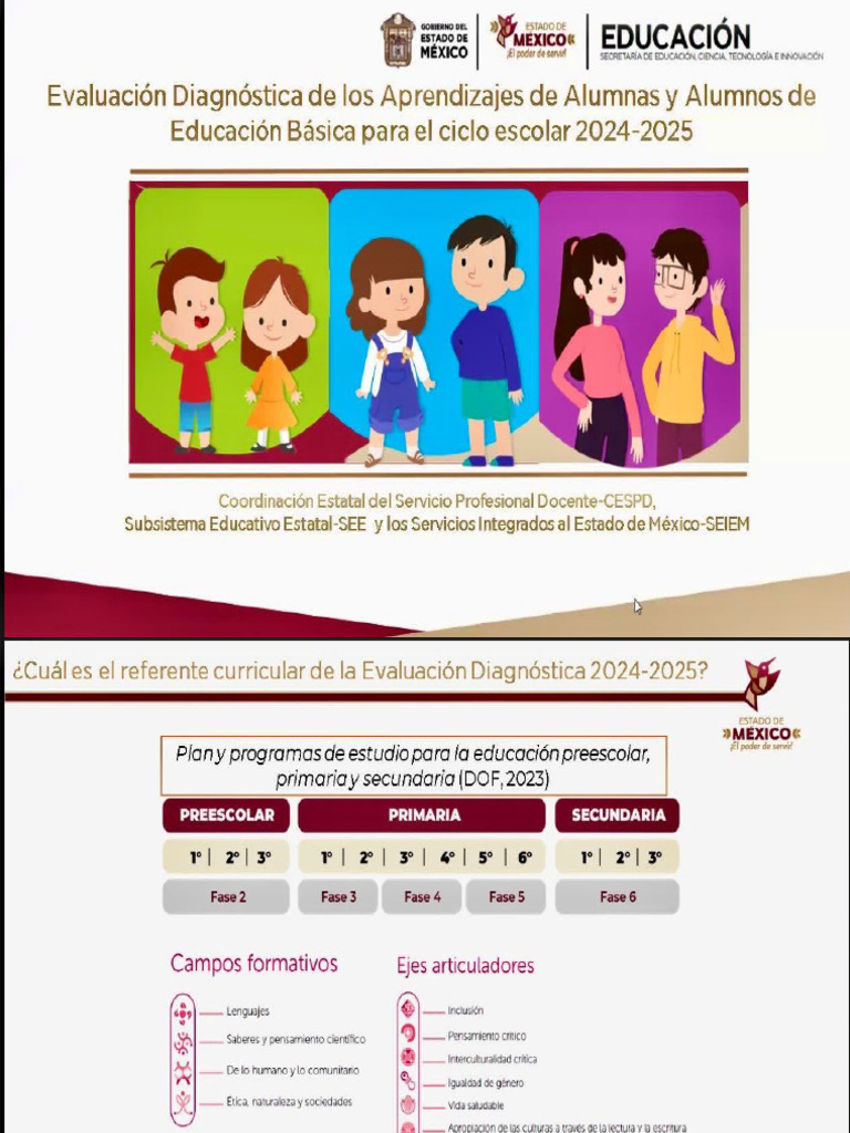 Evaluación Diagnóstica 2024-2025 | PDF