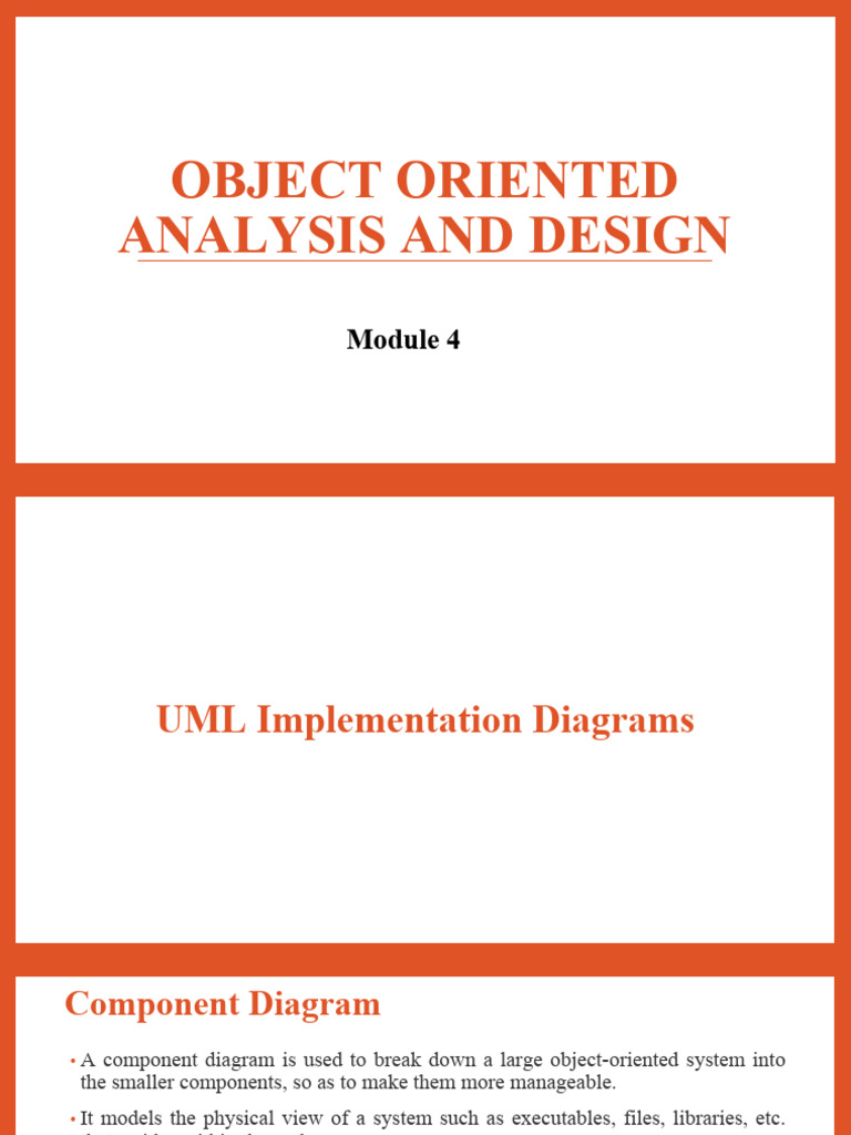 Module 4 Pt2 OOAD | PDF Module 4 Pt2 OOAD | PDF