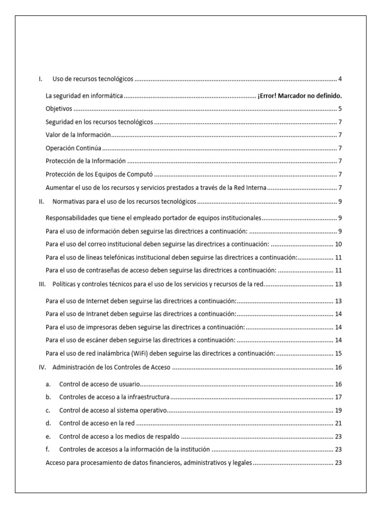 Procedimientos TIC 1 | PDF