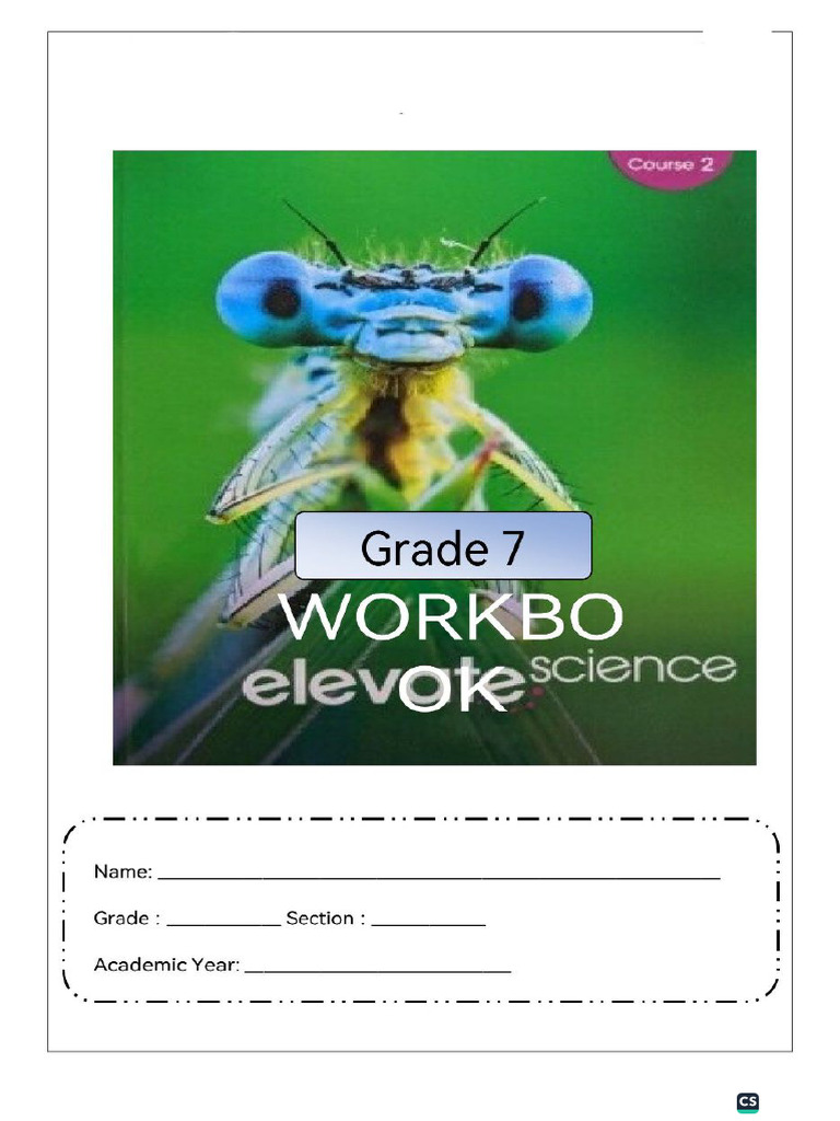 Grade 7 - Elevate Science - Workbook AK | PDF