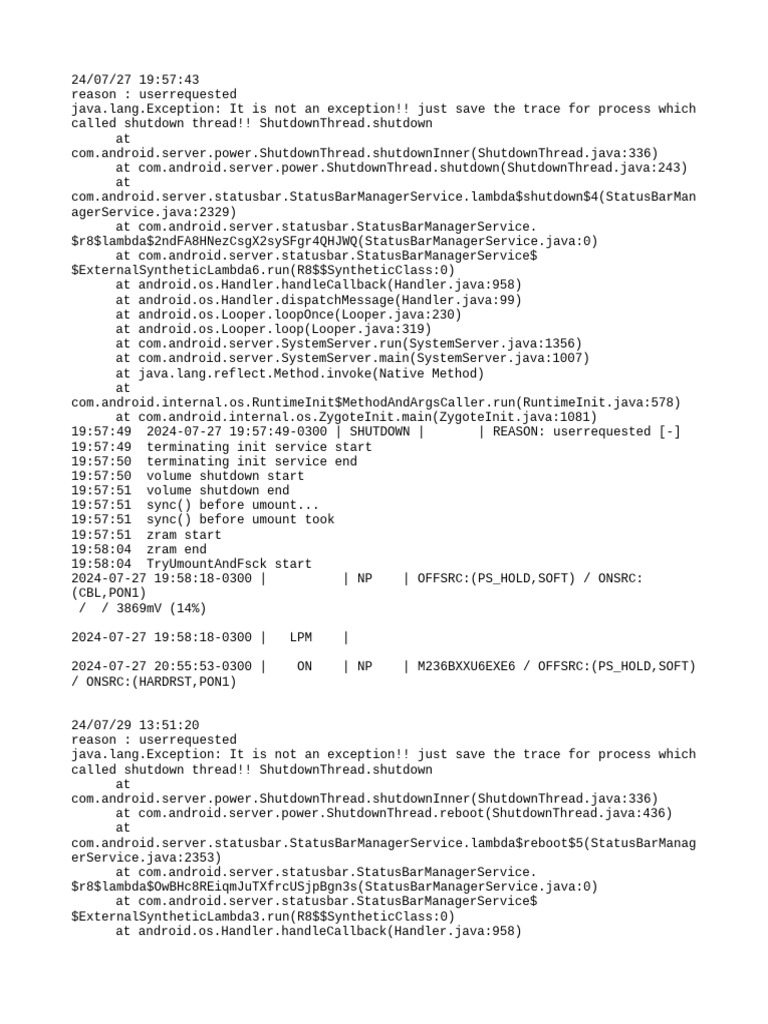 Power Off Reset Reason Backup | PDF | Computer Programming | Computers