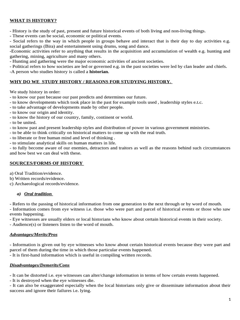 1.what Is &sources of History | PDF