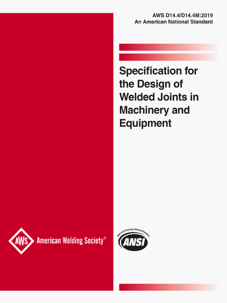 Aws D14.4-2019 | PDF