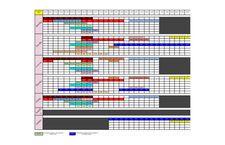 Work Study Schedules Spring 2024 | PDF