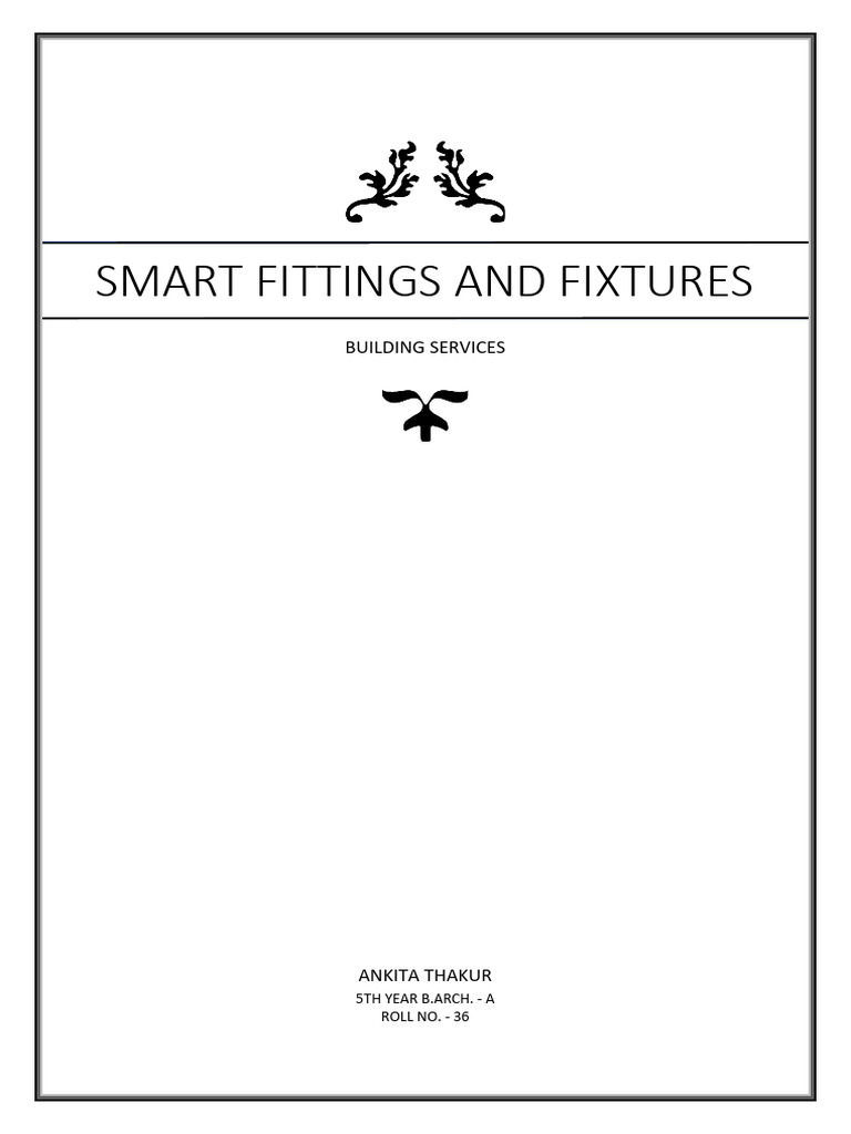 Fittings and Fixtures | PDF