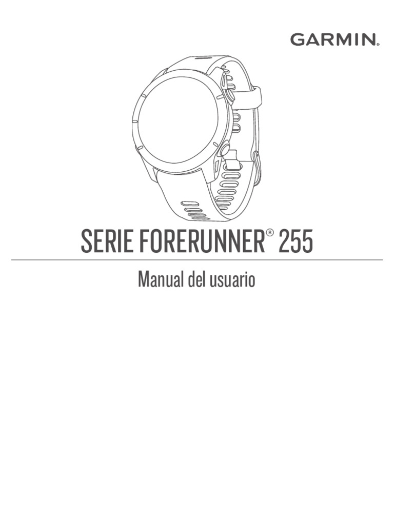Forerunner 255 OM ES-XM | PDF