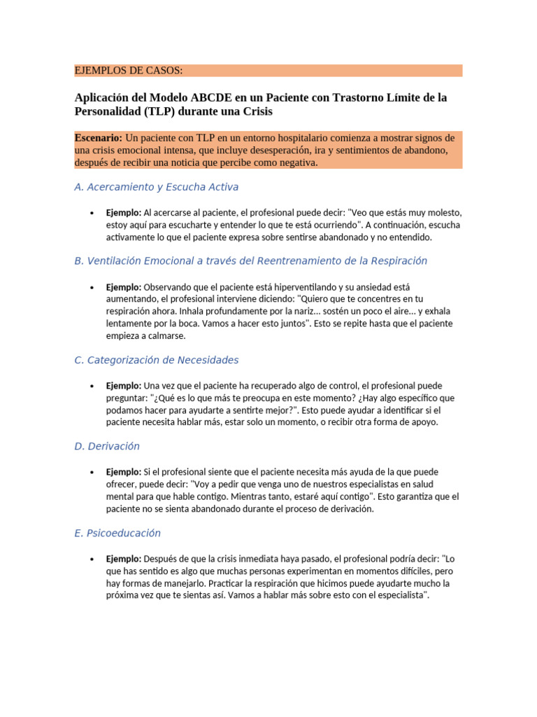 Ejemplos de Casos | PDF