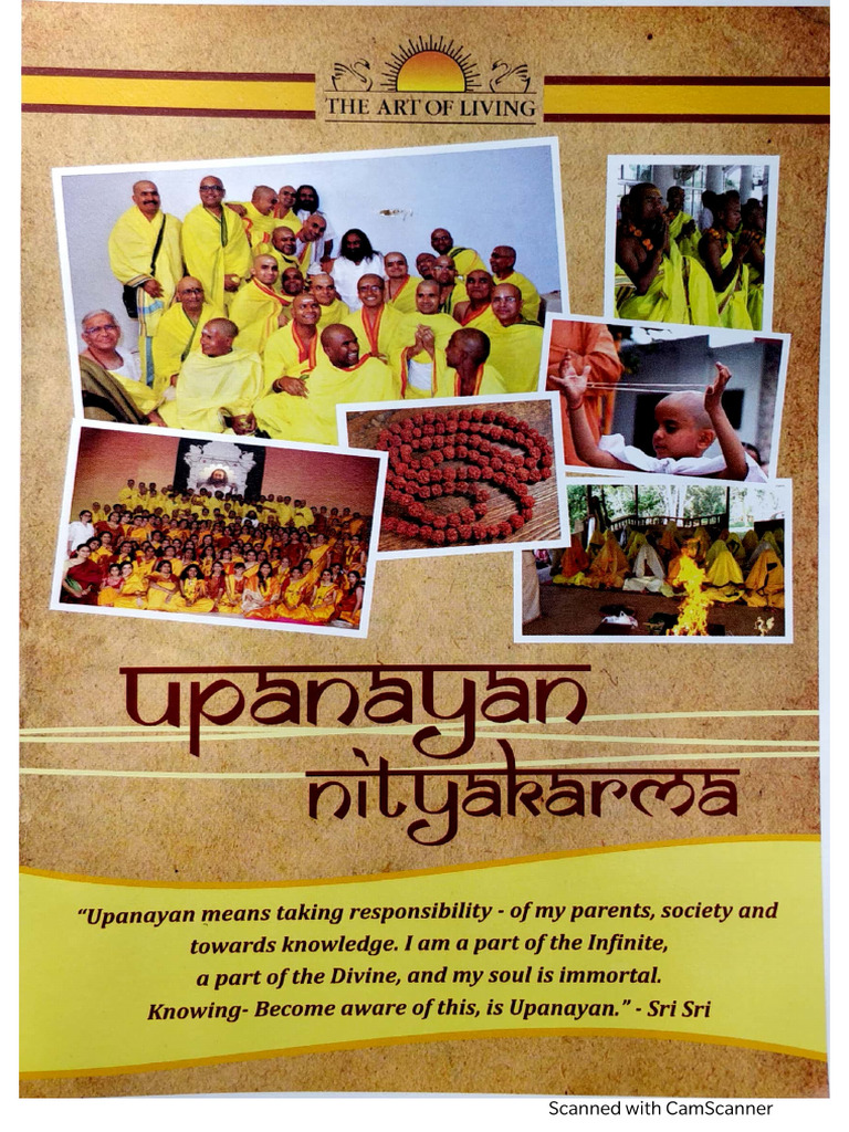 Upnayan Manual | PDF