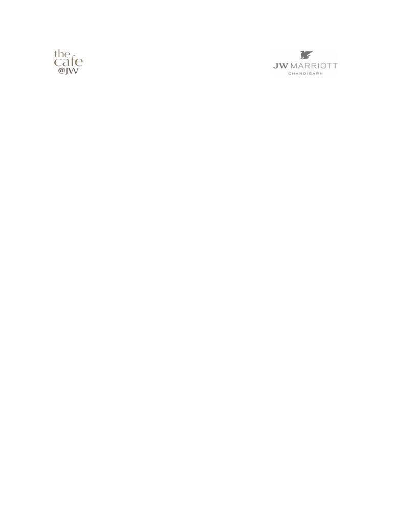 Cafe JW Day Menu | PDF