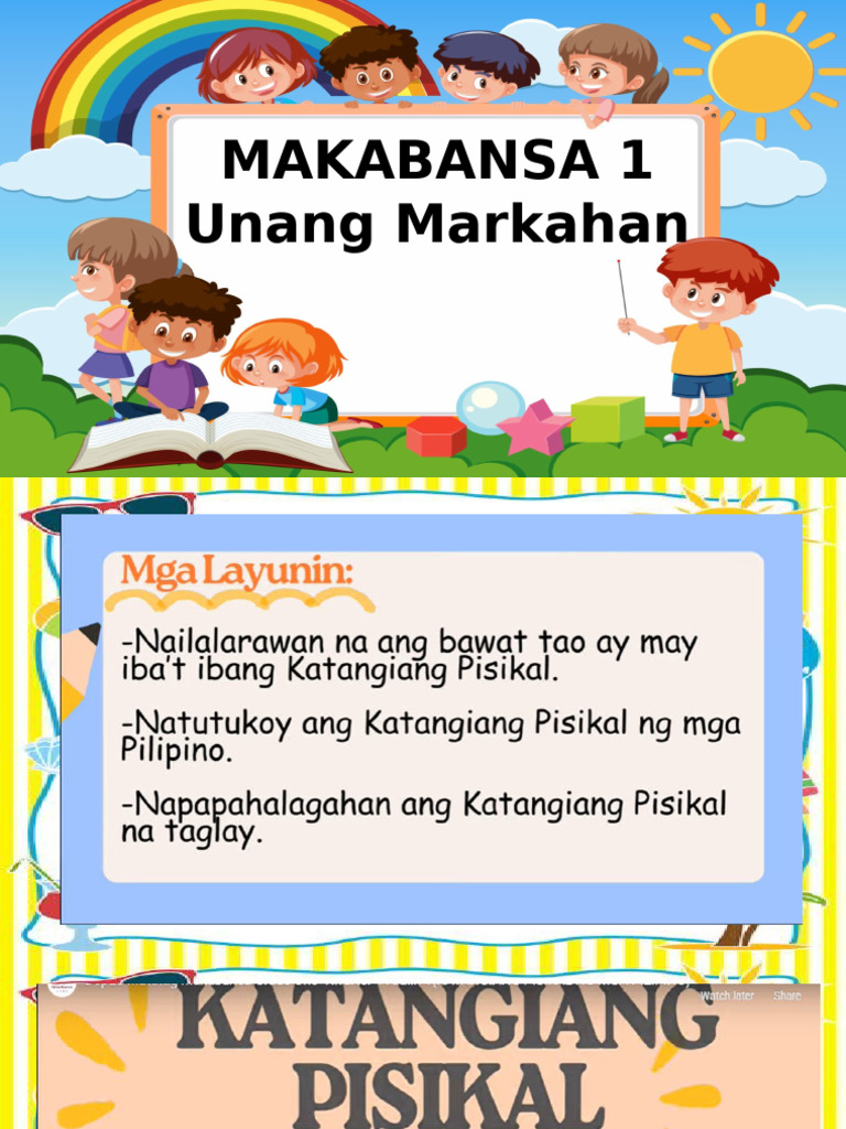 Makabansa Q1WK 1D1 | PDF