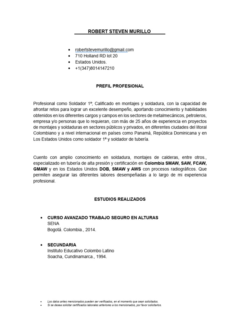 Robert Steven Murillo | PDF