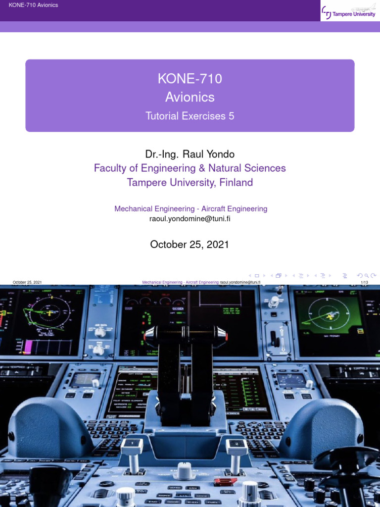 Avionics Tutorials 5 | PDF
