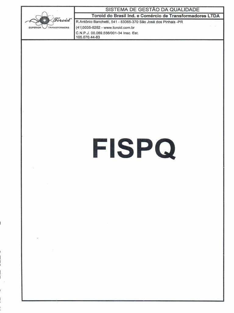 FISPQ | PDF