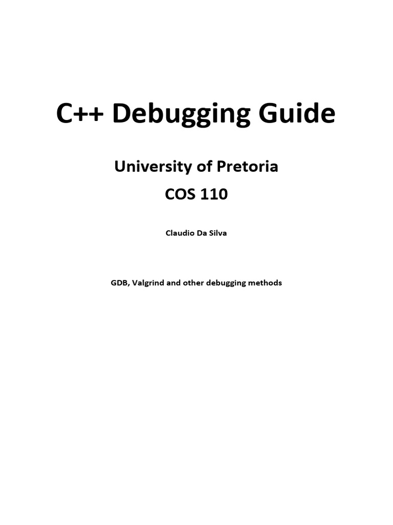 Debug Guide | PDF