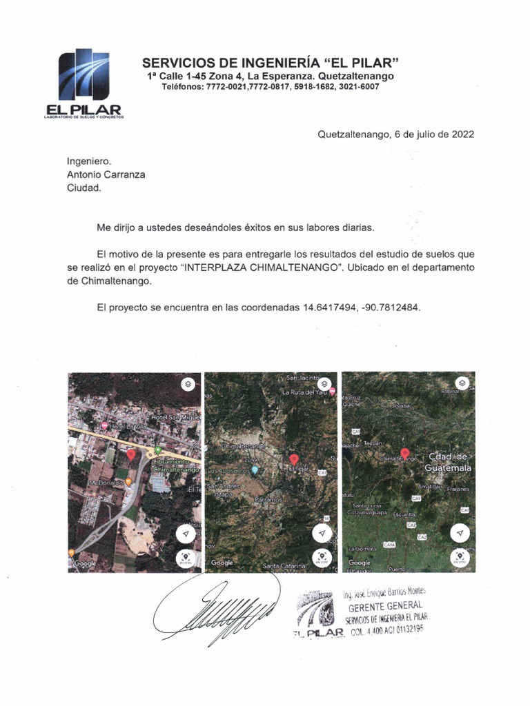 Interplaza Chimaltenango Primera Parte | PDF
