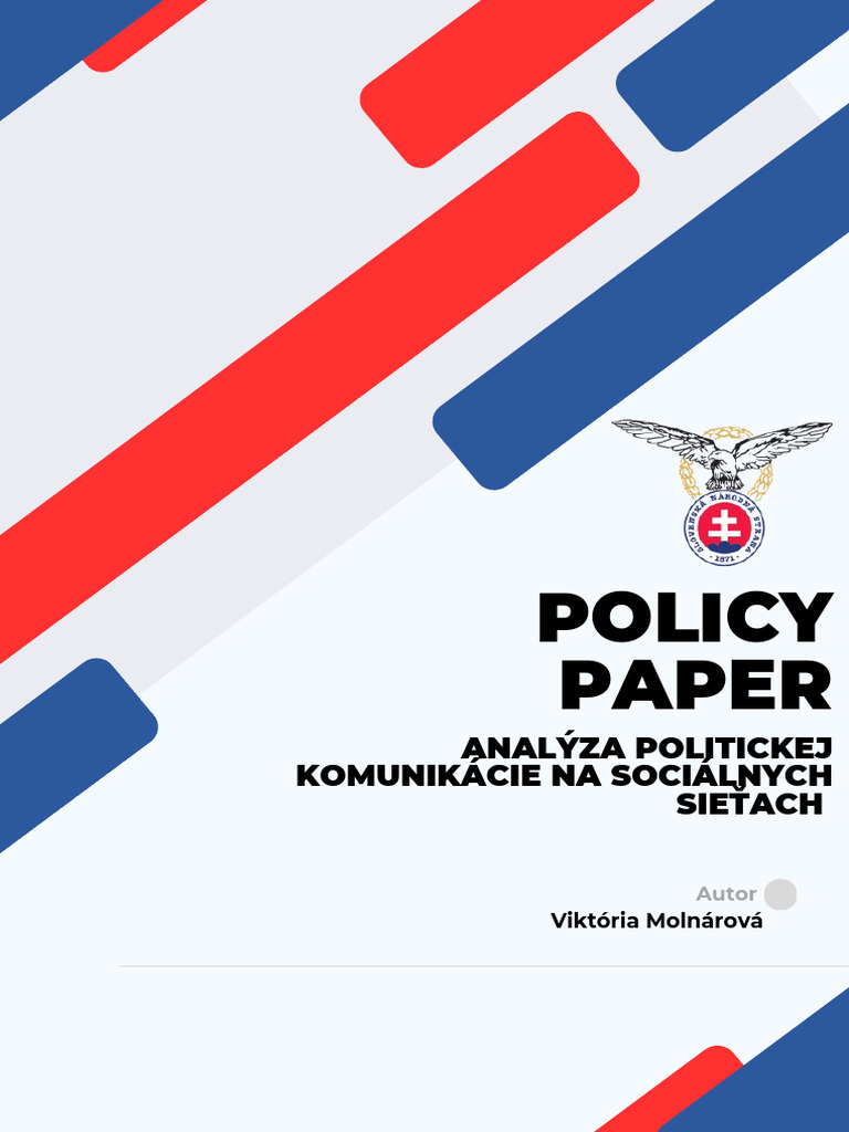 Policy Paper | PDF | Political Parties | Politics