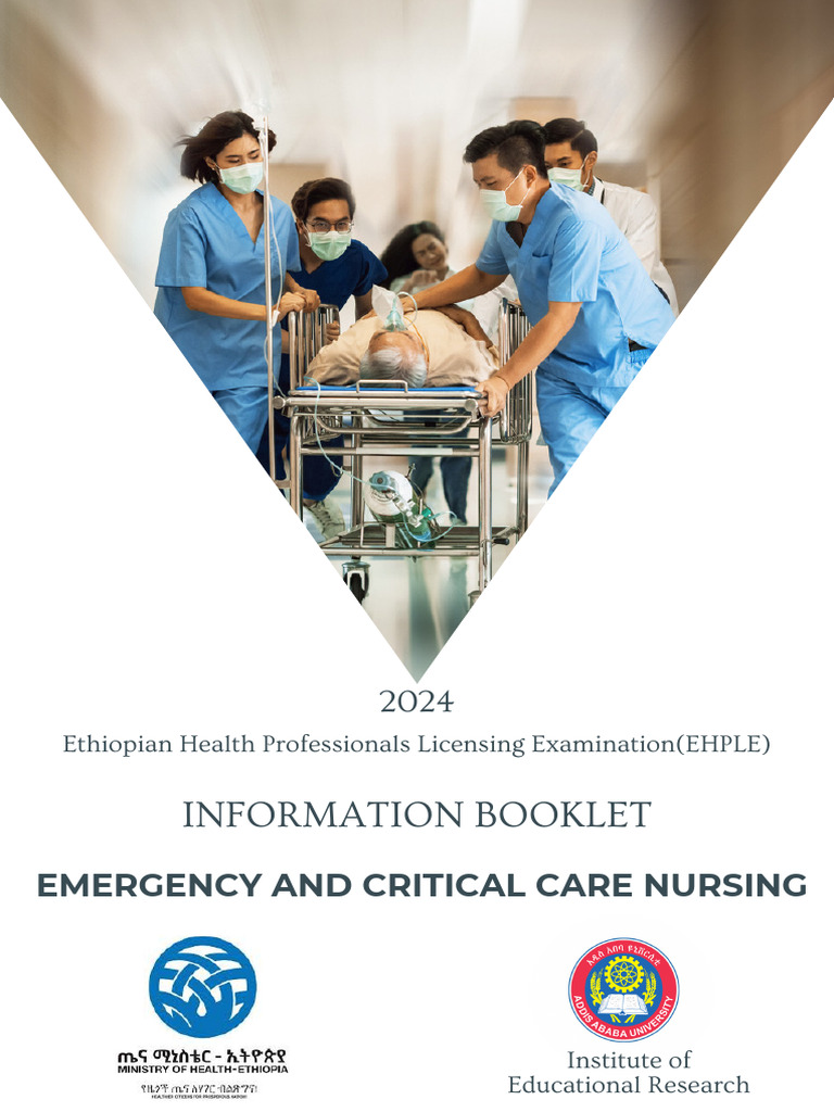 Emergency and Critical Care Nursing - Information Booklet - 2024 | PDF