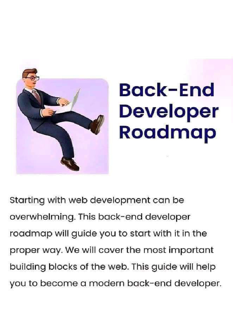 Back-End Developer Roadmap | PDF