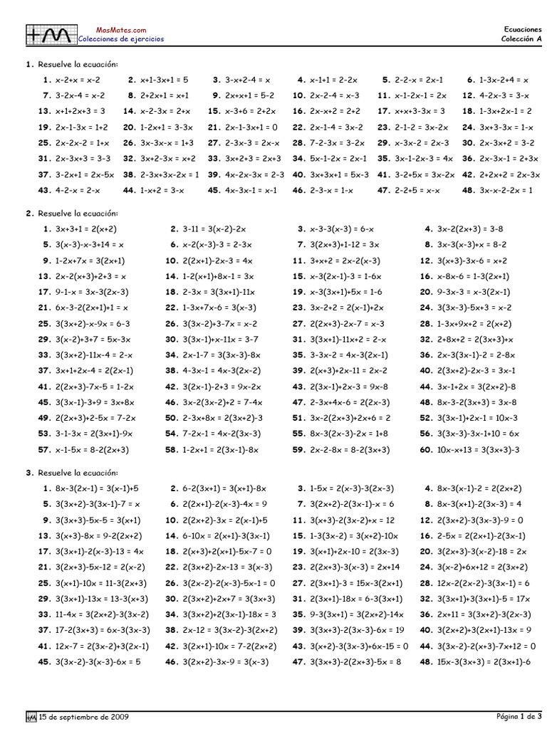 Ecuaciones Ej1 | PDF