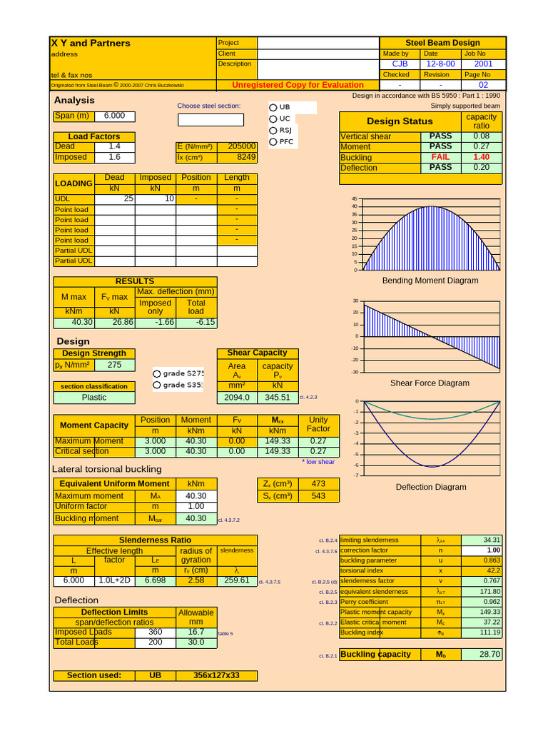 Steel Beam Pdf