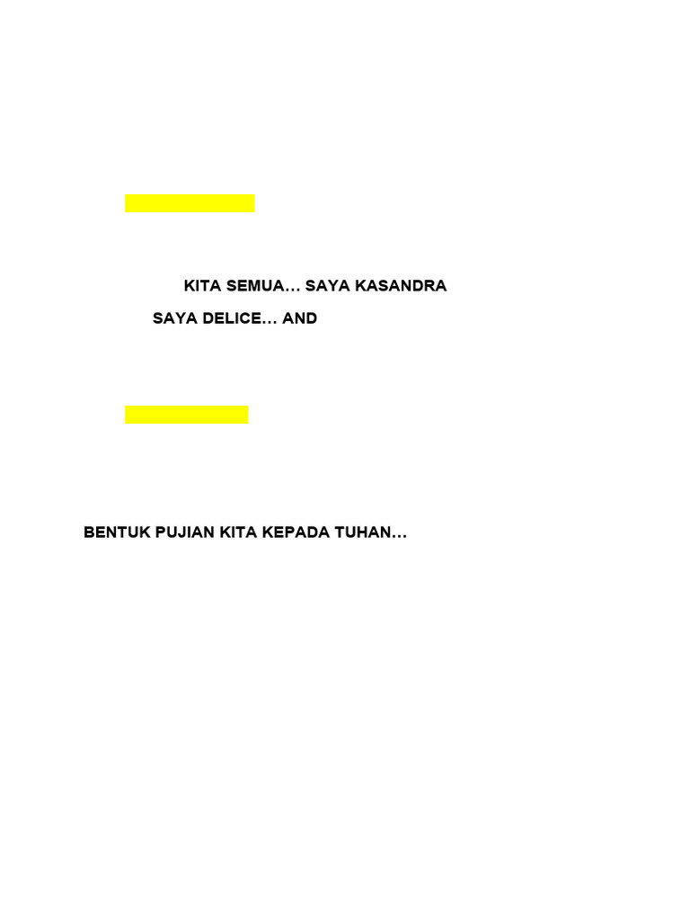 Script HL Tayang 7 July 2024 Final | PDF