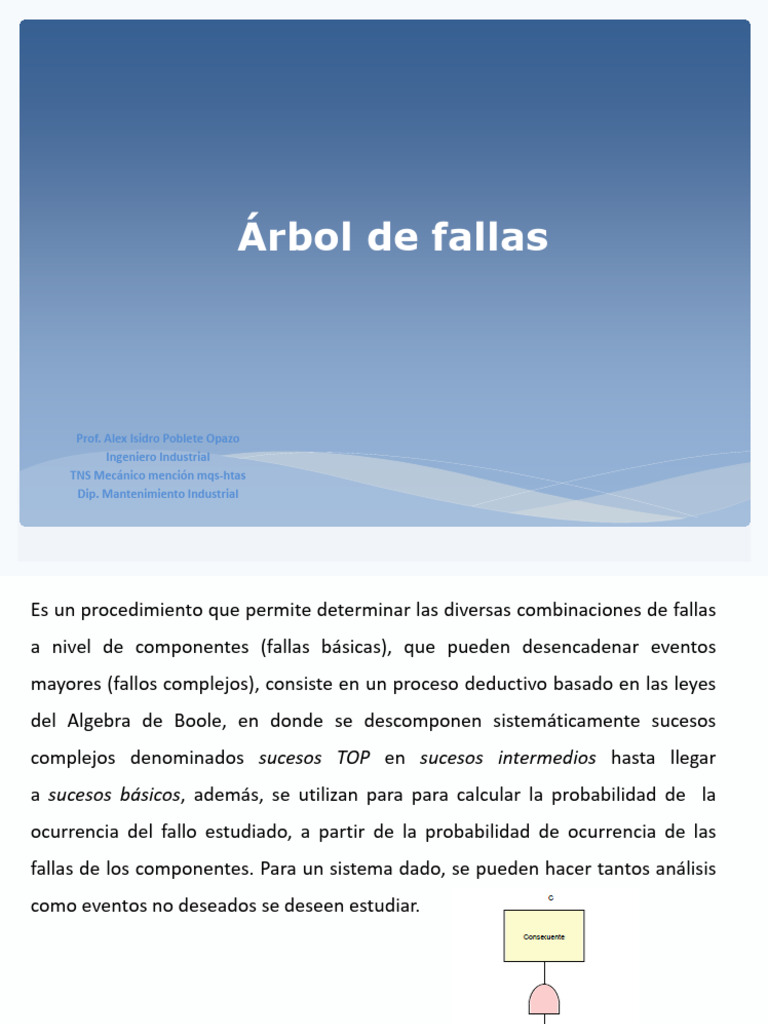Análisis de Causa Raíz Árbol de Fallas | PDF