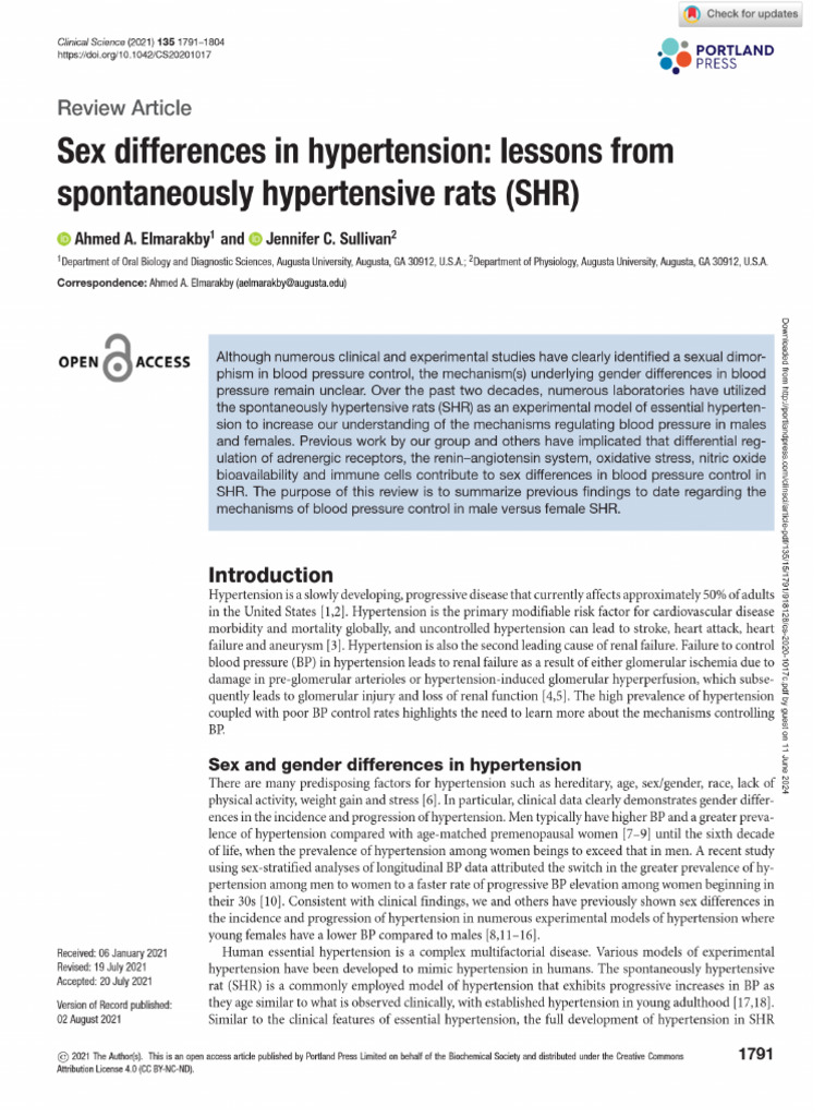 SHR Male - Female | PDF