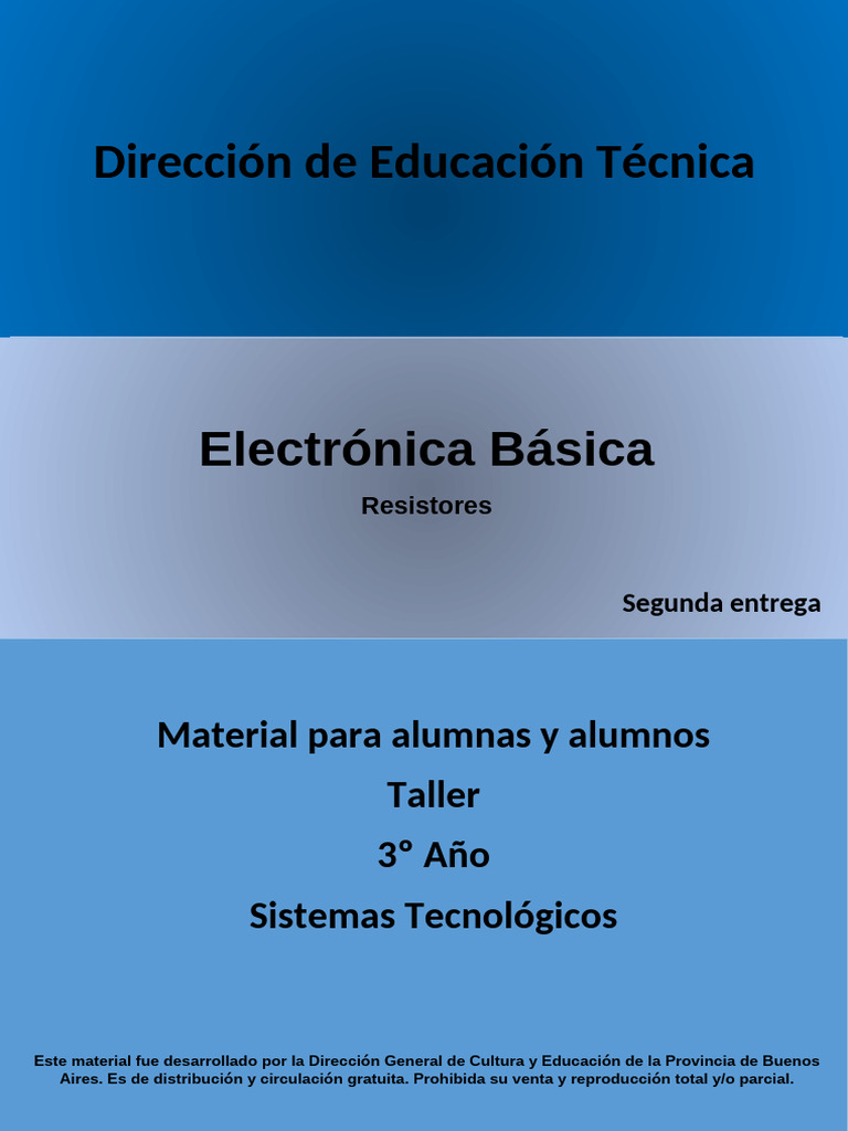 Sistemas Electronicos, Resistencias B | PDF