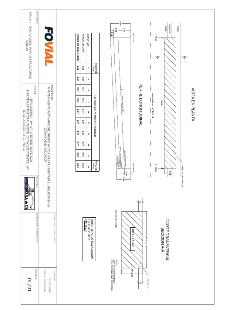 Excavacion Eje 82 (06-2024) Corregido-1 | PDF