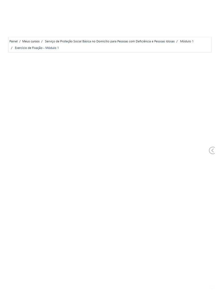 Exercício Módulo 1 | PDF