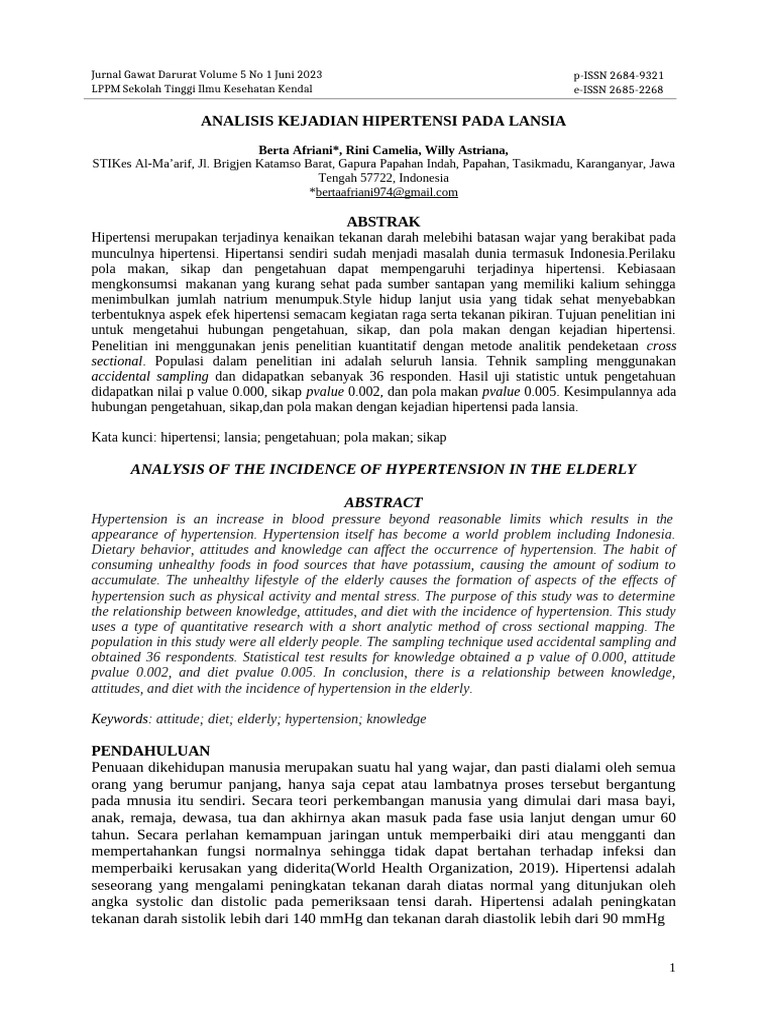 1 +Jurnal+gawat+darurat+vol+5+no+1+Juni++2023,+hal+1-8+ (Berta+Afriani ...